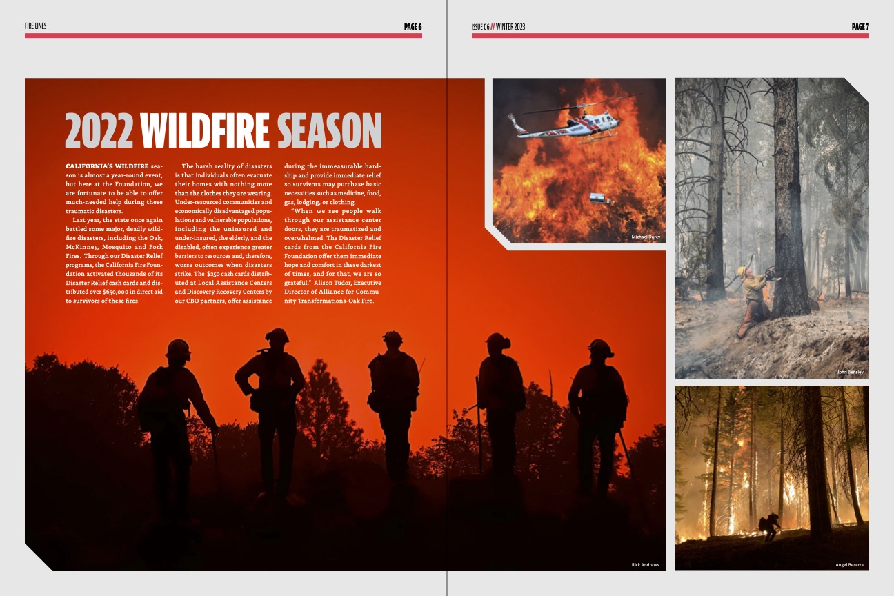 Fire Lines Newsletter - Winter 2022/23 | California Fire Foundation