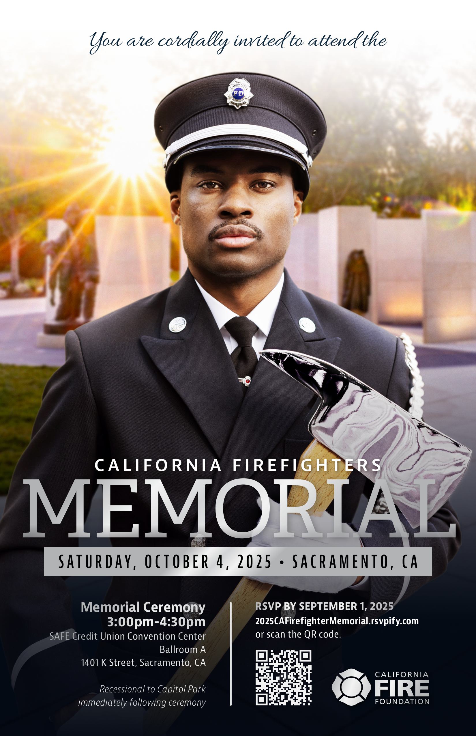 2025 California Firefighters Memorial | California Fire Foundation
